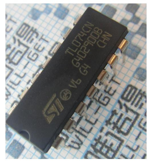 P-Channel JFET Transistors Jual IC TL074 TL074CN Quad Linear ...