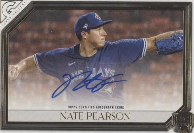 2021 Topps Gallery - Rookie Autographs Nate Pearson #RA-NP (AU, RC) for ...