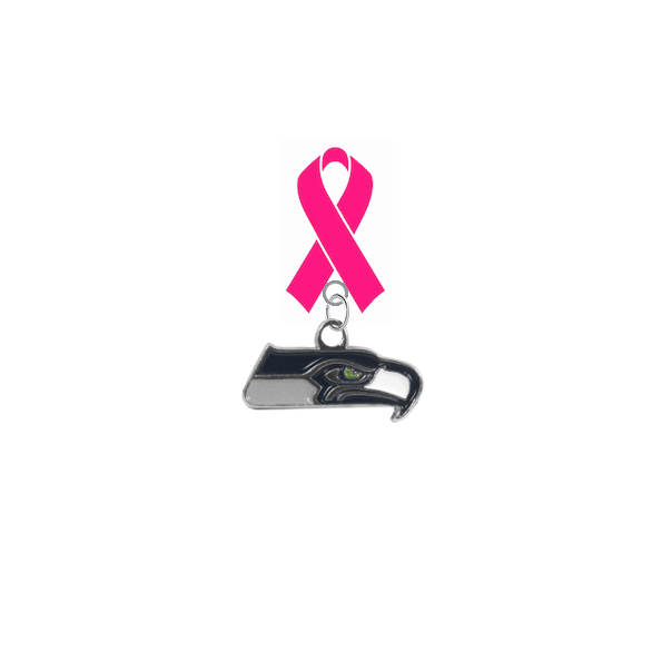 Breast Cancer Seahawks Logo