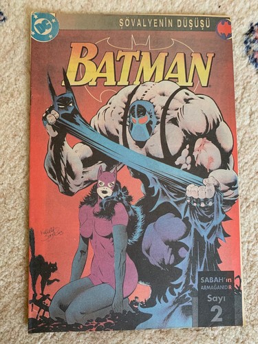 BATMAN BOOTLEG DC NEWSPAPER GIFT TURKISH FULL MAGAZINE COMIC COMICS ...