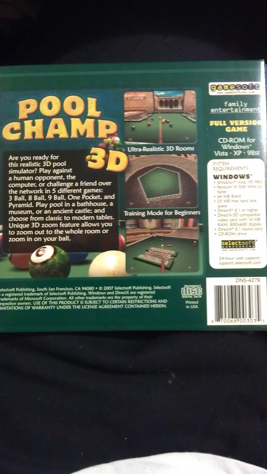 Pool Champ 3D (PC, 2005) for sale online | eBay