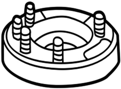 MR448170 Mitsubishi Bracket, fr susp spring MR448170, New Genuine OEM ...