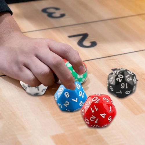 5x Acrylic Polyhedral Dice Set 30 Sides for Math Teaching Game Role | eBay