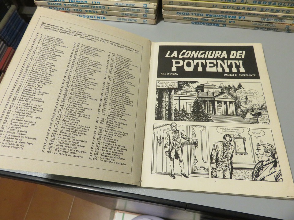 The Little Ranger No. 179 1978 Diemme Cowboy Comics Vintage | eBay UK