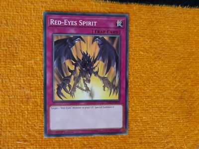 Yu-Gi-Oh! Red-Eyes Spirit Common Card SS02-ENB19 | eBay Australia