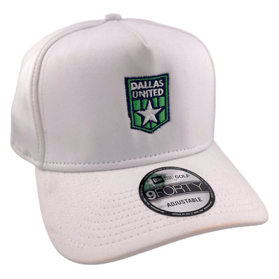 New Era Dallas United Soccer Club SC White Golf 9Forty A-Frame Snapback ...