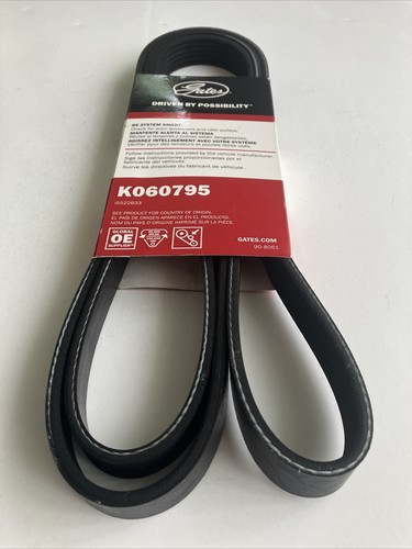 Serpentine Belt-Premium OE Micro-V Belt Gates K060795 for sale online ...
