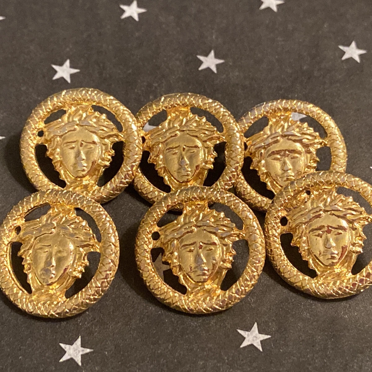 Gold Versace Medusa