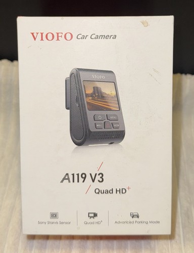VIOFO A119 V3 Super Night Vision GPS Car Dash Camera with Buffered ...