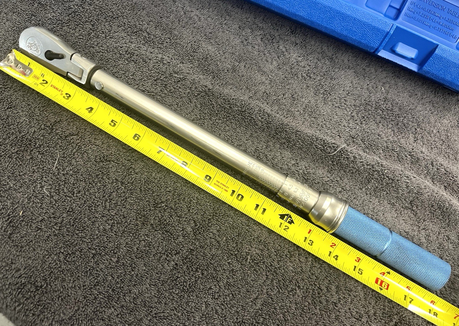 Cornwell Tools 3/8” Drive 20-100ft-lb Flex head Torque Wrench ...