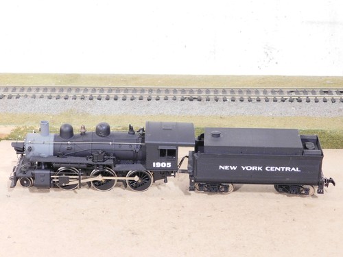Mehano HO New York Central 2-6-0 Mogul Steam Locomotive & Tender RUNS ...