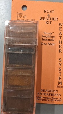 Bragdon Enterprises FF-60 Weather System Brand Rust & Weather Kit (4 ...
