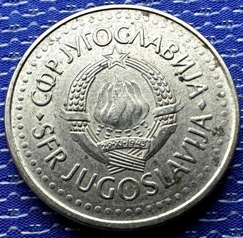 1987 Yugoslavia 10 Dinar Coin #ZK43 | eBay