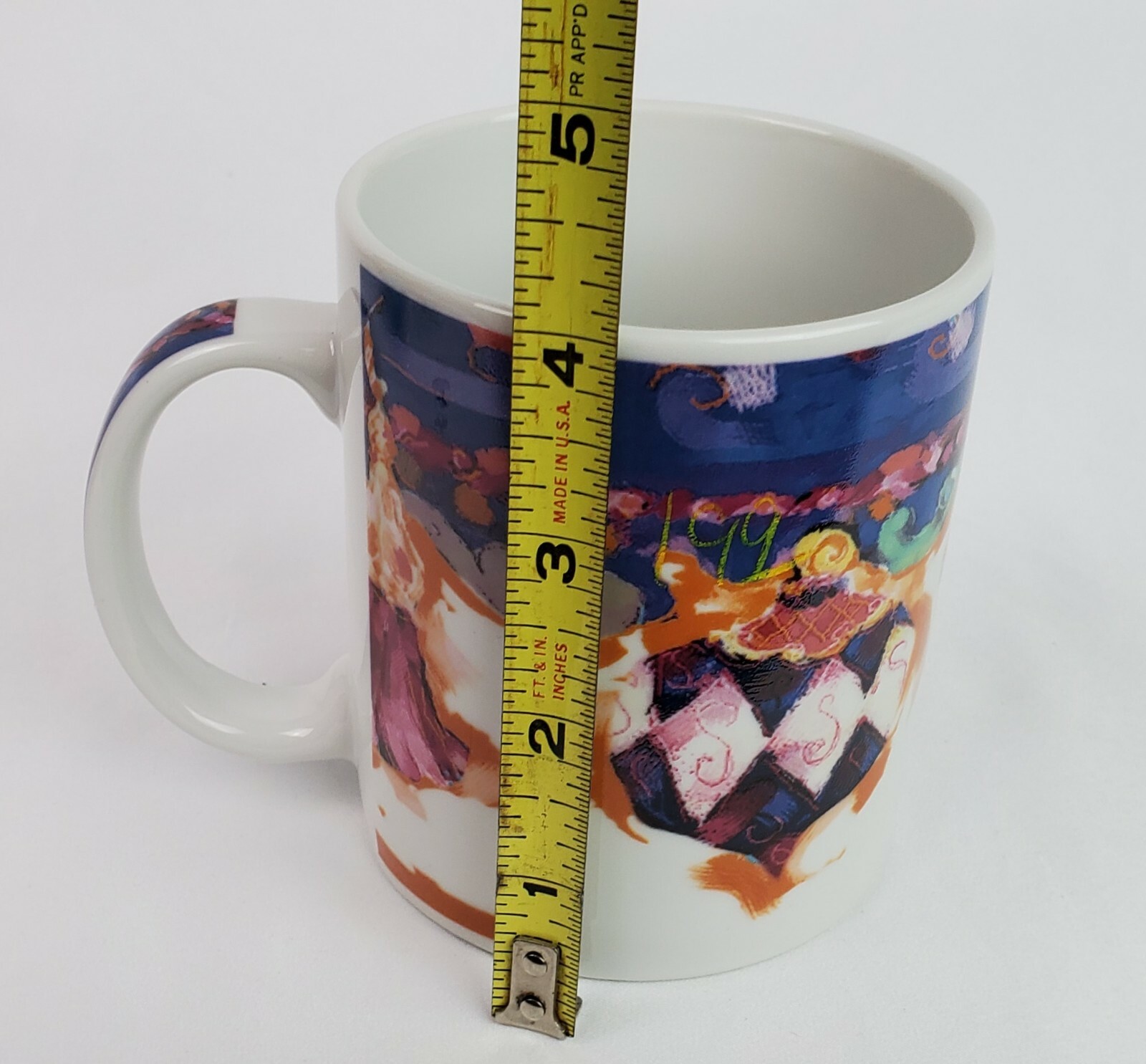 STARBUCKS Mug Christmas Ornaments 12 oz Coffee Cup by Artist DEBORAH ...