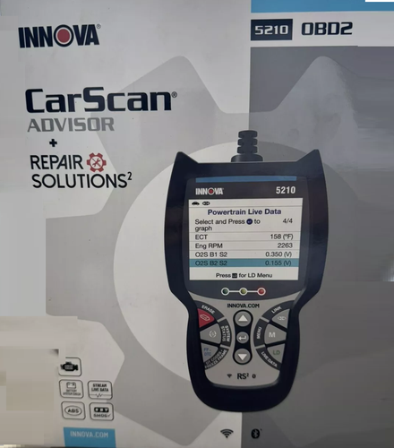 INNOVA 5210 - Newest 2022 OBD2 Diagnostic Code Scanner - Read/Erase ABS ...