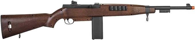 WELL D69 WORLD WAR II M1 CARBINE ELECTRIC Fake Wood AIRSOFT RIFLE ...