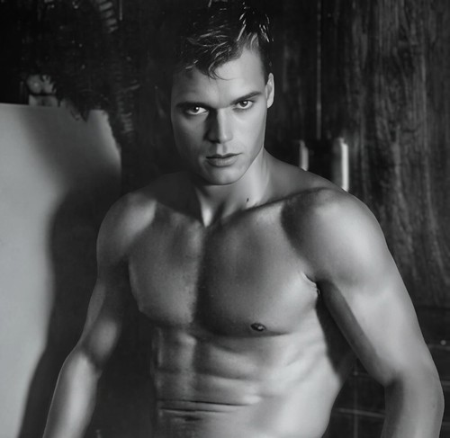 VINTAGE MALE PORTRAIT #0425-218 -jeff quinn 1986 -free shipping in usa | eBay