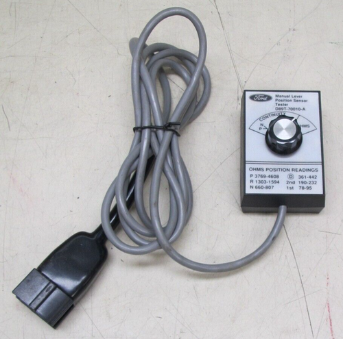 FORD ROTUNDA OTC OEM MANUAL LEVER POSITION SENSOR TESTER D89T-70010-A ...