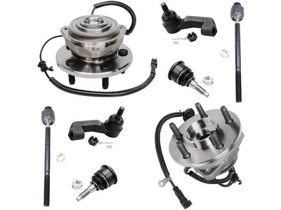 Front Wheel Hub Ball Joint Tie Rod End Kit 62HZNR29 for Liberty 2002 ...