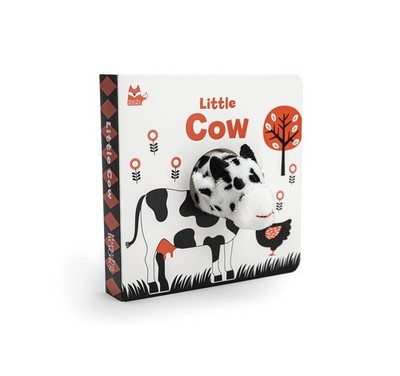 Little Cow (Happy Fox Books) Finger Puppet Board Book with High ...