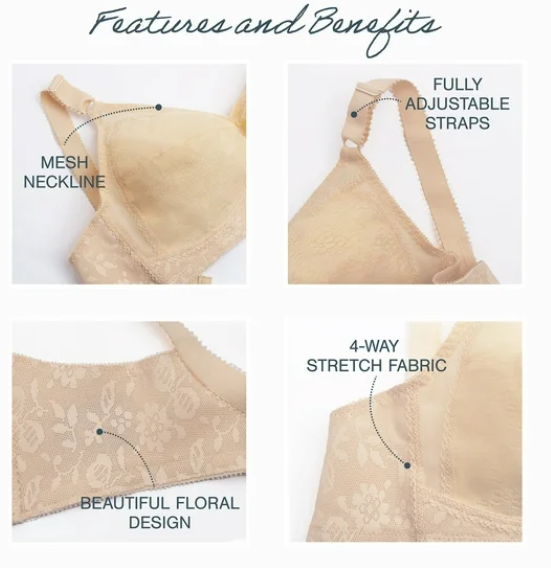 Playtex 18 Hour 50D White 20/27 Sensational Support Bra PRICE REDUCED ...