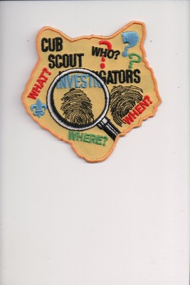 Cub Scout Investigators patch | eBay