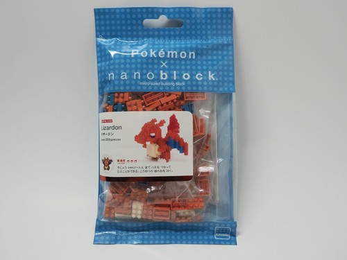 Charizard Nanoblock Pokémon LEGO Lizardon Micro-Sized Building Blocks ...