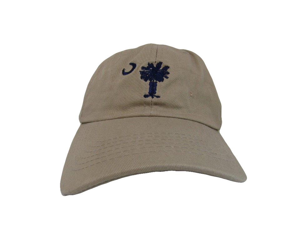 State of South Carolina SC Tan Khaki Embroidered Cap Hat | eBay