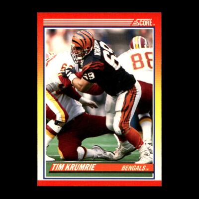 Tim Krumrie 1990 Score Cincinnati Bengals #237 Set Break GM | eBay