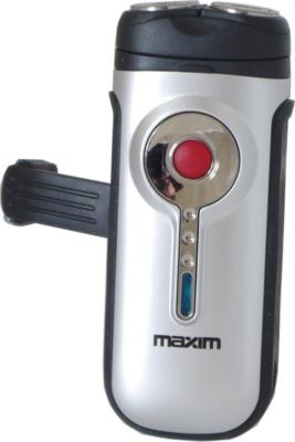 MAXIM Hand Crank Wind Up Dual Head Eco Power Shaver Travel Camping ...