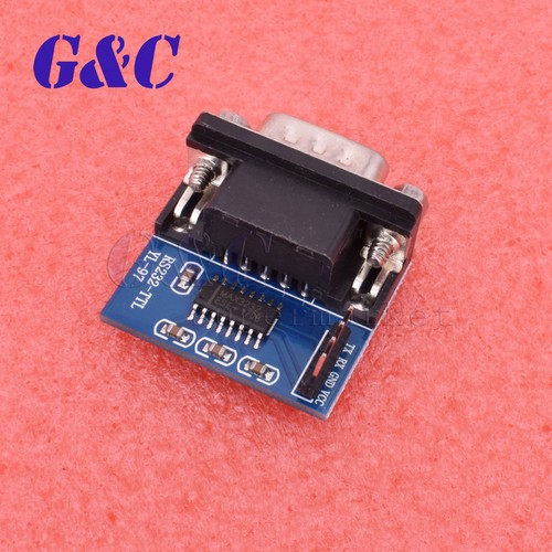 2PCS DB9 Connector With Cable RS232 Serial Port To TTL Converter Module ...