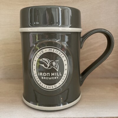 Iron Hill Brewery Mug Club Member Stoneware Beer Stein Delaware Classic ...