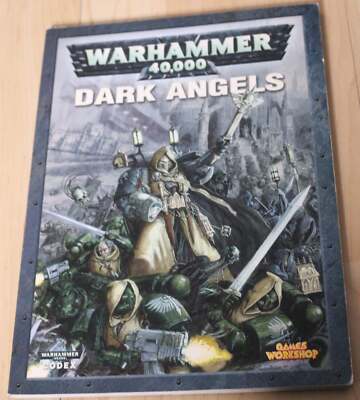 Warhammer 40K Dark Angels Codex Book 40,000 40000 Angel Code Edition | eBay