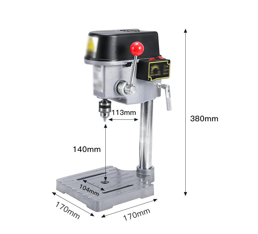 220V 16000RPM High Speed Precision Mini Drill Press Bench Wood Drilling ...