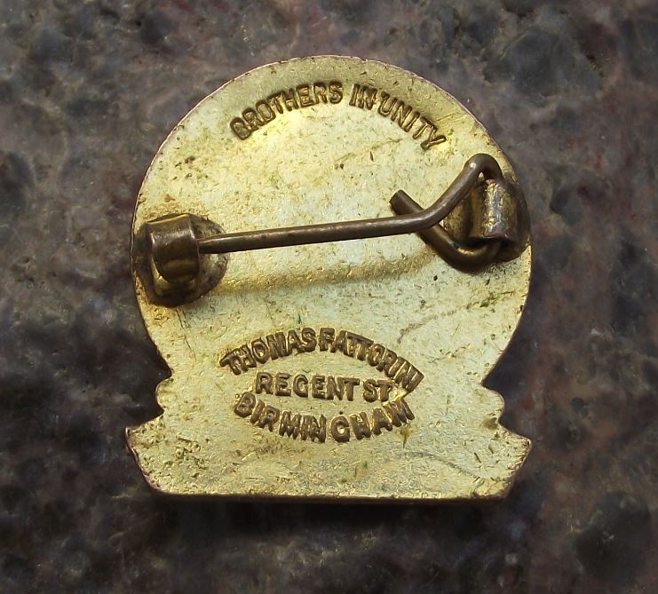 Antique ASLEF Train Drivers Engineers Trade Union Member 10 Years Pin ...