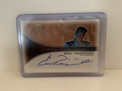 Star Trek Enterprise Season 1 AA12 Eric Pierpoint as Shiraht | eBay