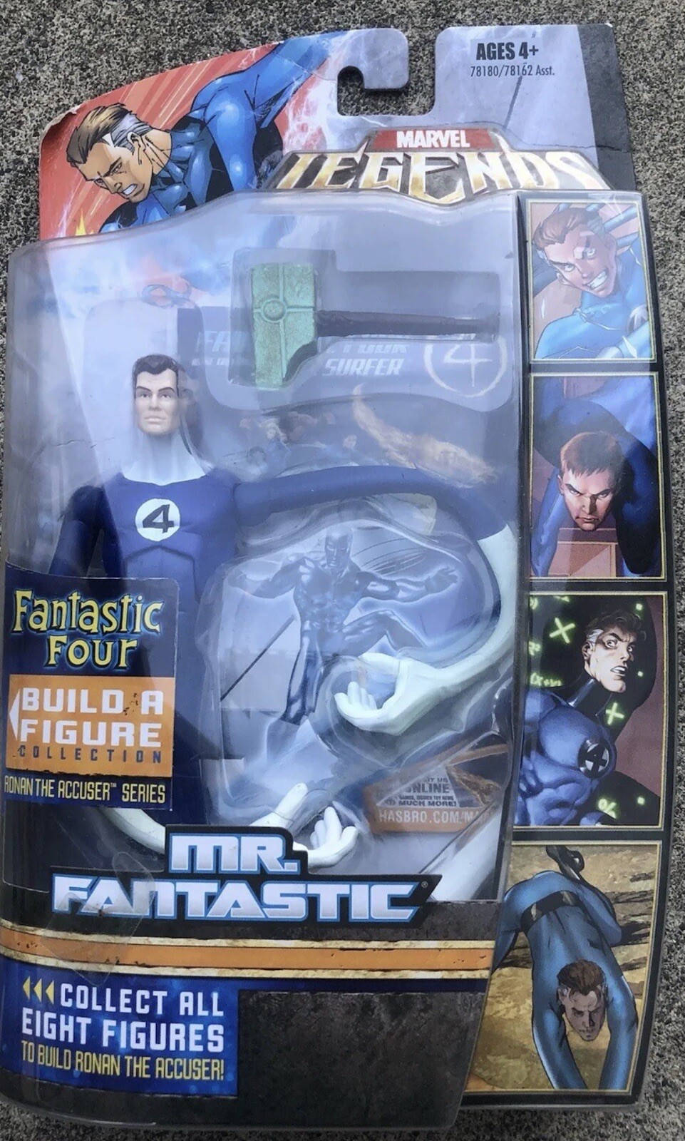 Marvel Legends Mr. Fantastic Ronan BAF Walmart Exclusive New Hasbro ...