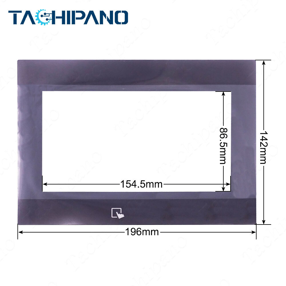 Touch Screen for MMI-8070-SL-V2 MMI-8070-SL-V2-N Glass with Protective ...