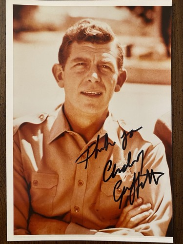 Andy Griffith Signed Autographed The Andy Griffith Show Color Photo | eBay
