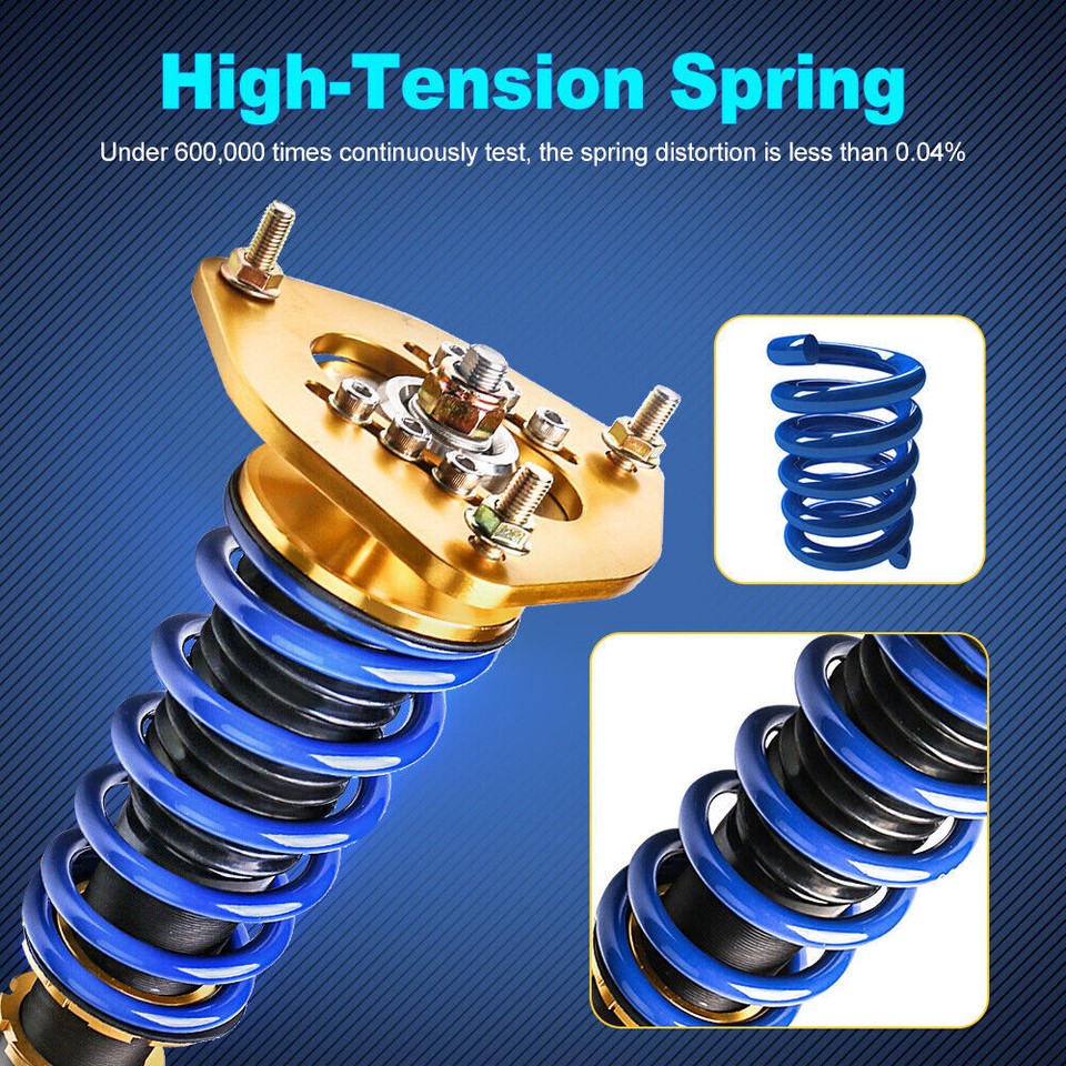 4* Coilovers Struts Shocks struts For 08-14 Mercedes-Benz C-Class C350 ...