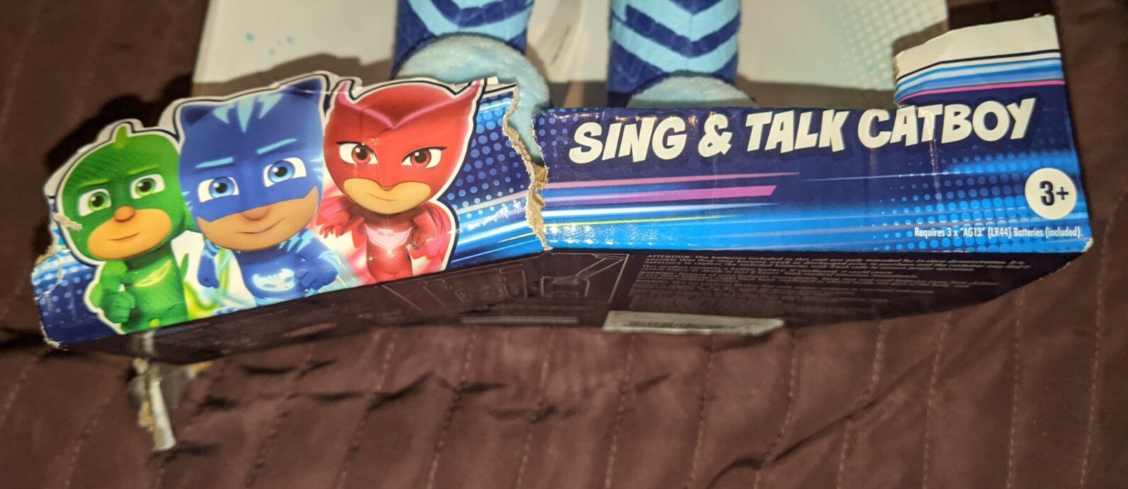 PJ Masks 14 Inch Sing and Talk Stuffed Catboy - Blue Model24102460 for ...