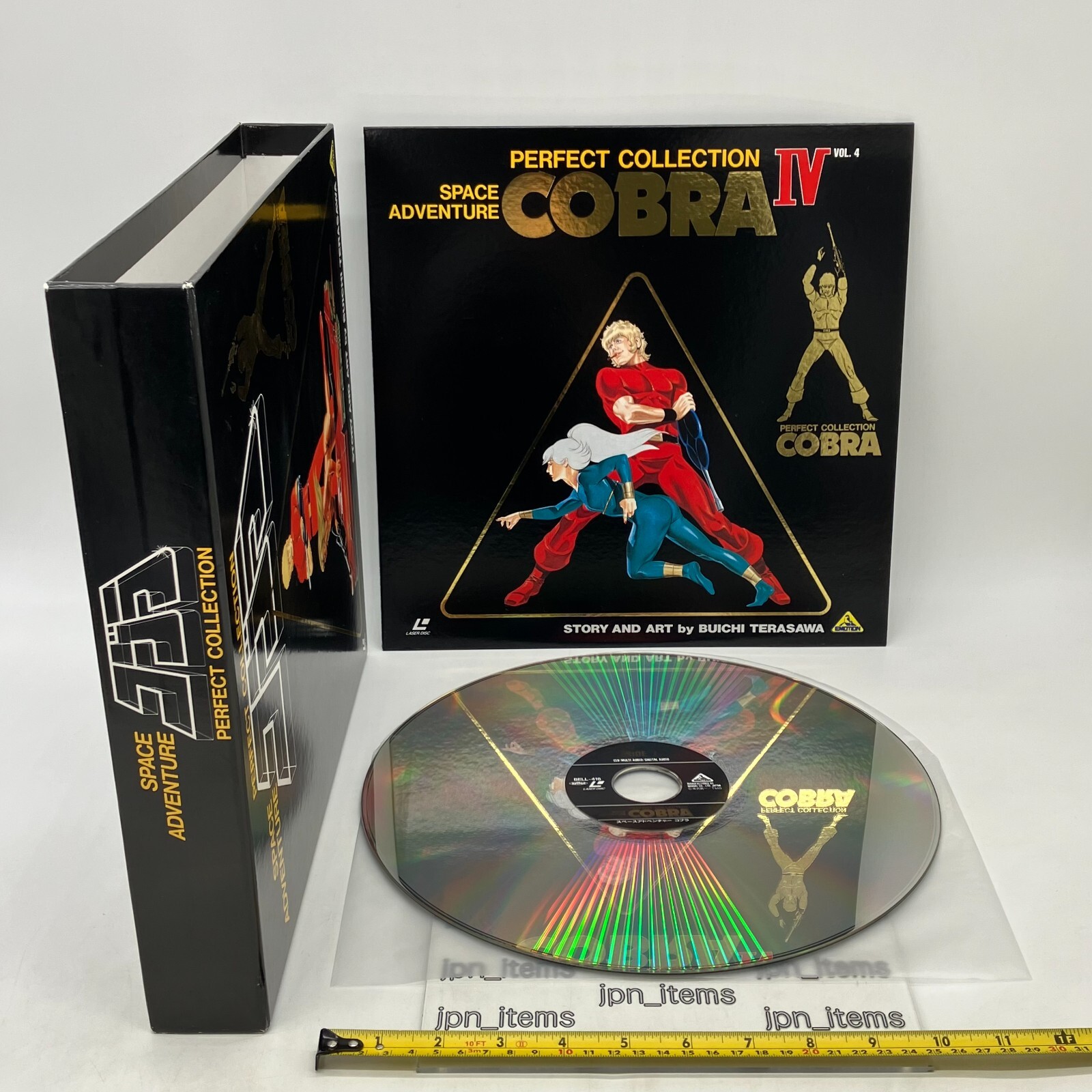 Space Adventure Cobra Perfect Collection Anime LD-BOX 8 Disk Booklet ...