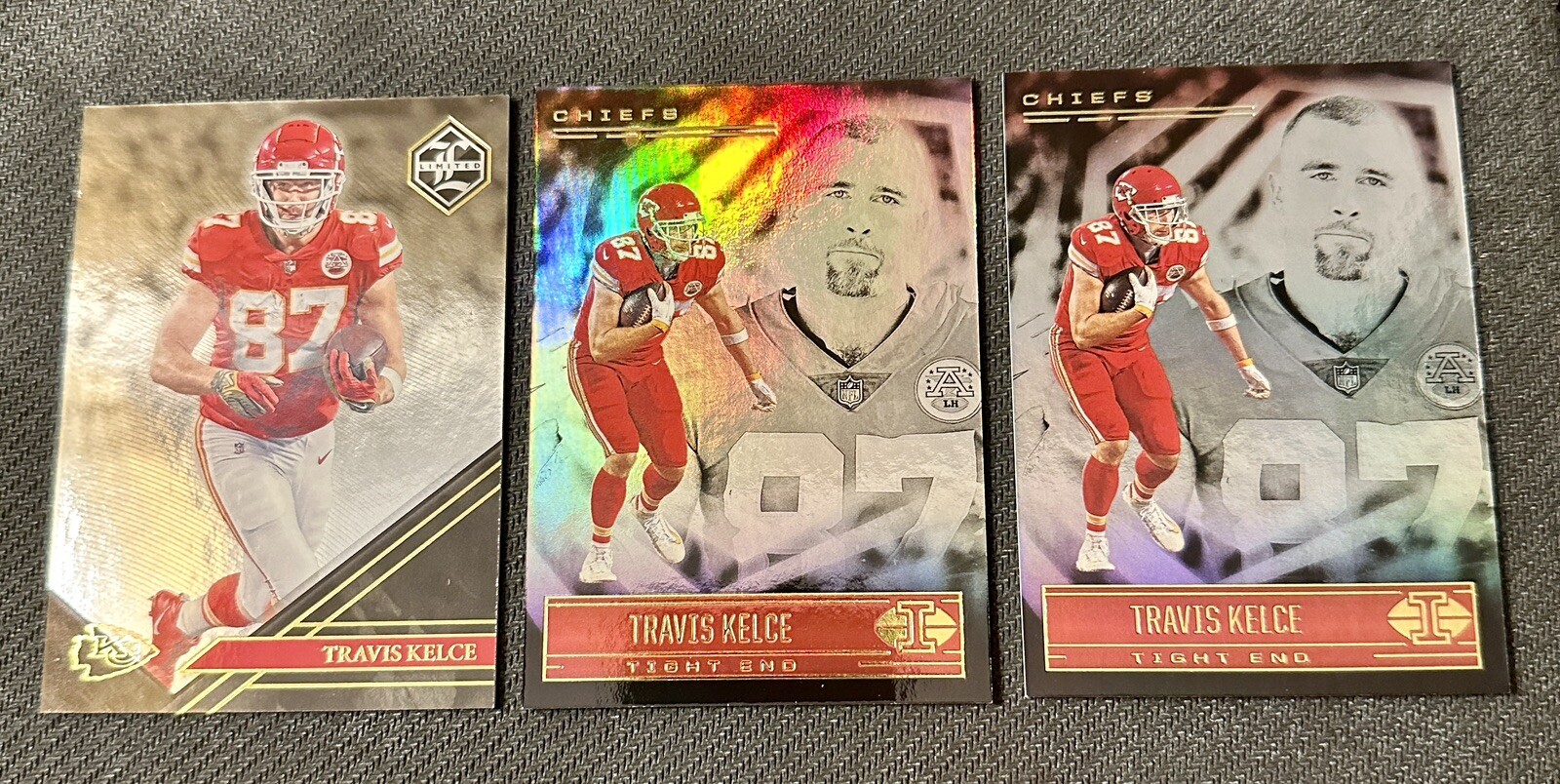 2021 Panini Illusions Travis Kelce HOBBY (2) + 2022 Limited | Taylor ...