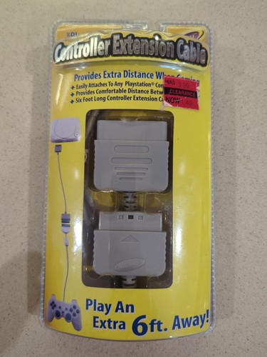 New Old Stock - Intec PlayStation Controller Extension Cable PS1 PS2 | eBay