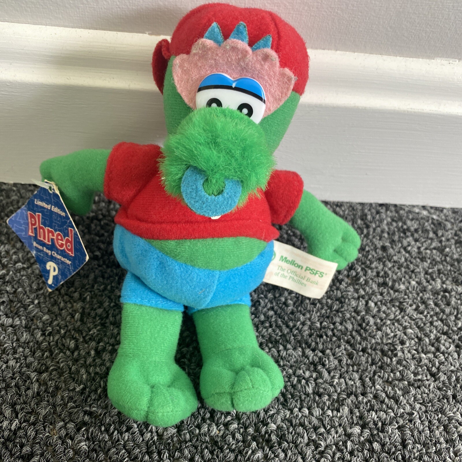 Limited Edition Phred Bean Bag Character | eBay