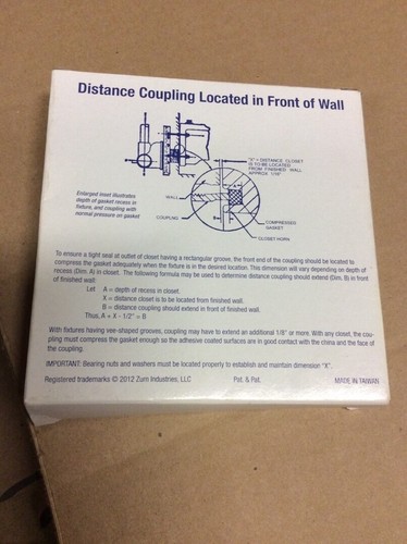 Zurn Bonded Neo-Seal Closet Gasket | eBay