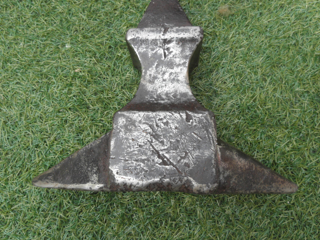 RARE ANTIQUE PRIMITIVE STAKE STUMP WROUGHT ANVIL BLACKSMITH TOOL FORGE ...