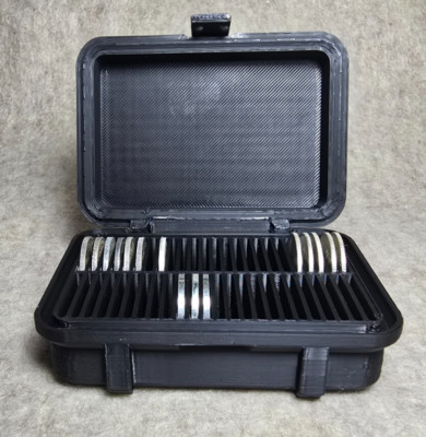 Bullion Storage Case for 1/10 oz Fractional Rounds Silver/Copper/Gold ...