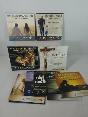Lot of 10 new Catholic, Augustine Lighthouse Media CDs Religious Media ...