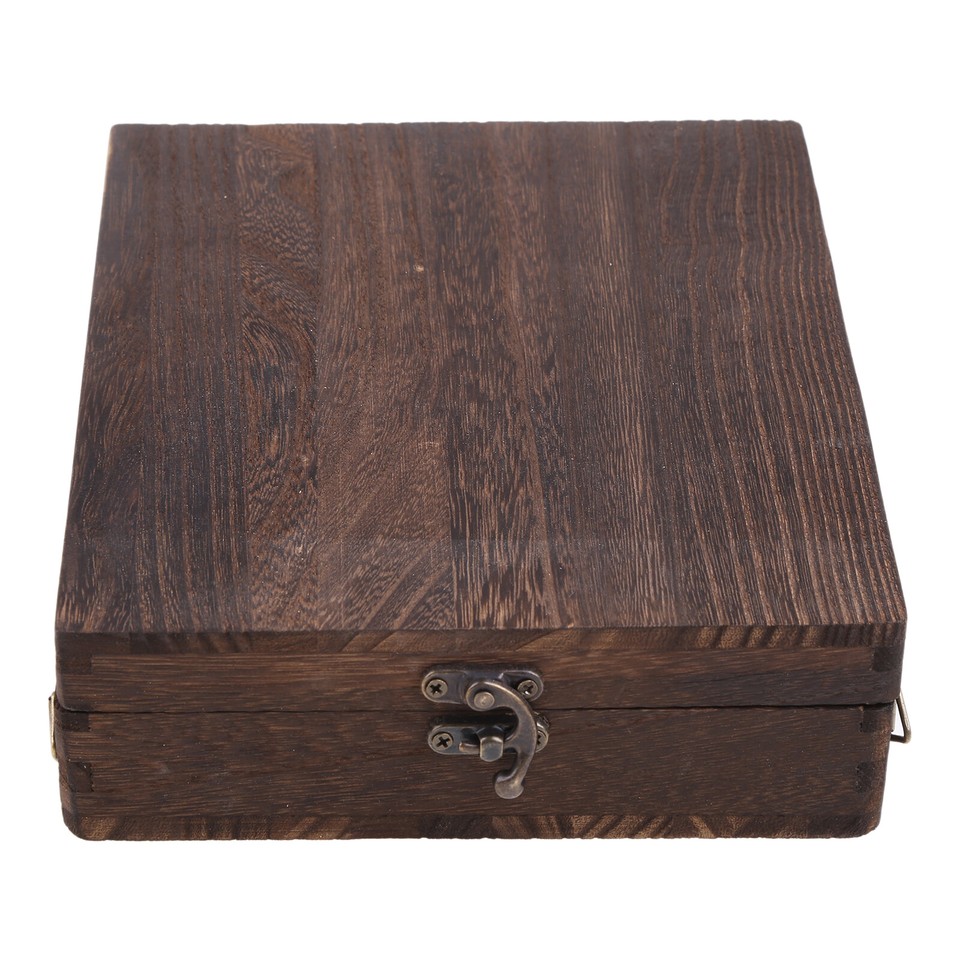 Writers Messenger Wood Box Retro Wooden Artist Tool and Brush Storage ...